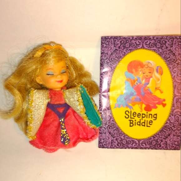 Mattel Disney | Accents | Sleeping Beauty Vintag Little Kiddle Doll And ...